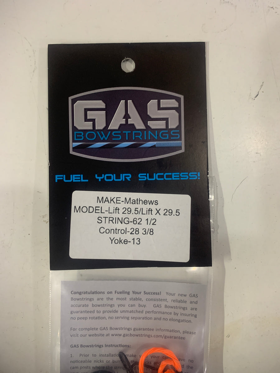 Gas Bowstrings High Octane Mathews Lift/Lift X 29.5 String Set – Ontario Archery Supply