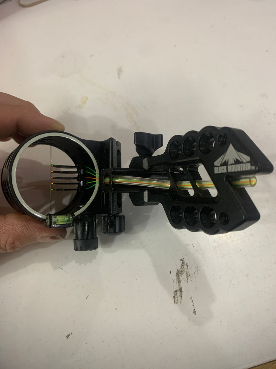 Used PSE Black Mountain 5 Pin Sight RH – Ontario Archery Supply