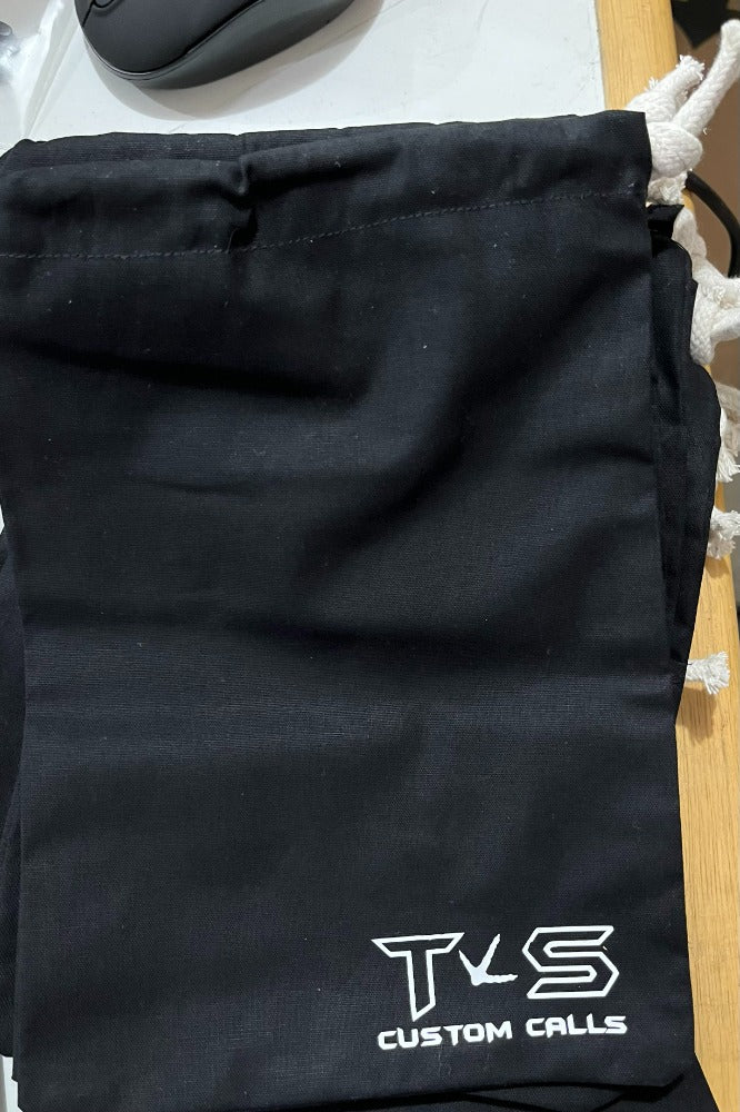 TS Custom Calls Black Call Bag-Ontario Archery Supply